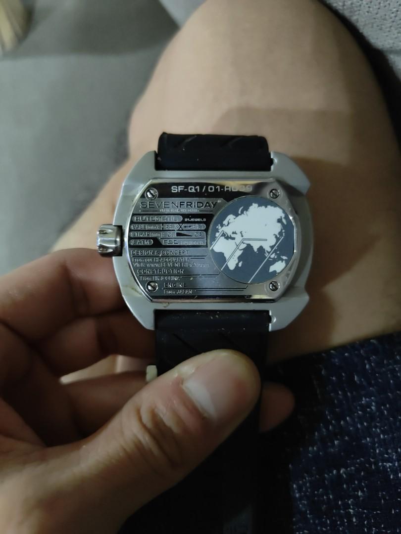 SEVENFRIDAY WATCH 02-CNC-AS7, Men's Fashion, Watches & Accessories ...