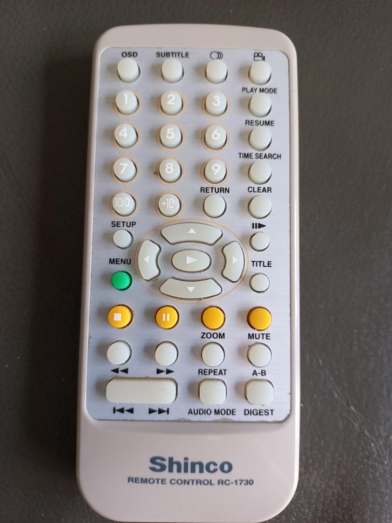 Shinco AC Adaptor and Remote Control, TV & Home Appliances, TV ...