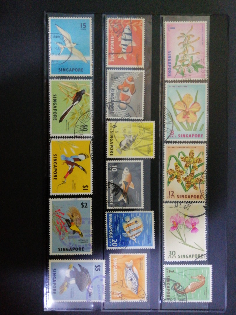 Singapore stamps set, Hobbies & Toys, Memorabilia & Collectibles ...