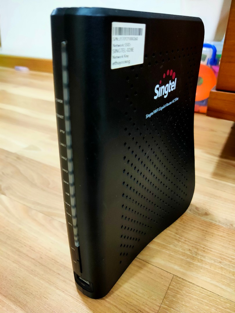 Singtel wifi ac elite router, Computers & Tech, Parts & Accessories ...