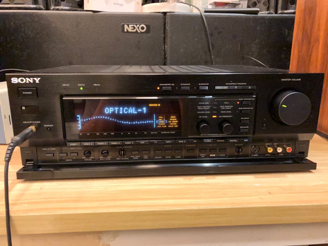 Sony TA-E1000ESD Digital Processing Control Amplifier/Preamplifier Made in Japan 110v ...