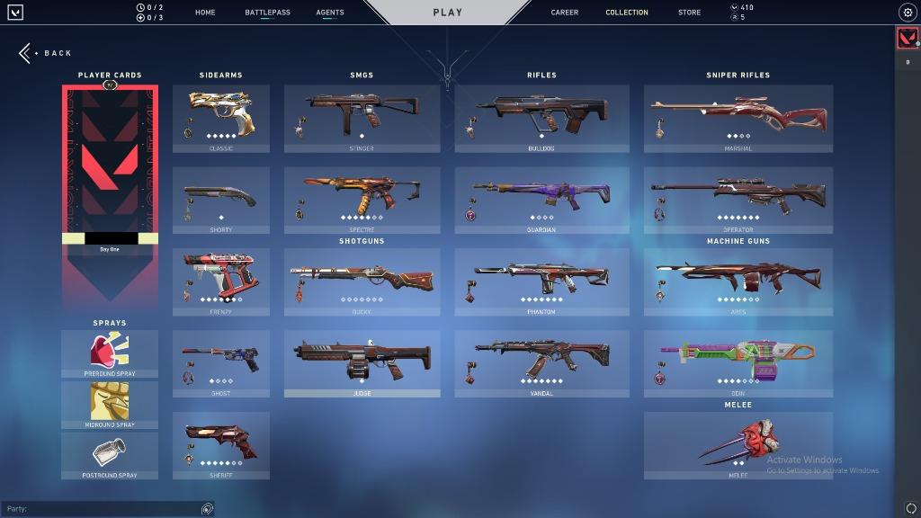 STACKED Valorant Account [Red Themed Collection], Video Gaming, Gaming ...