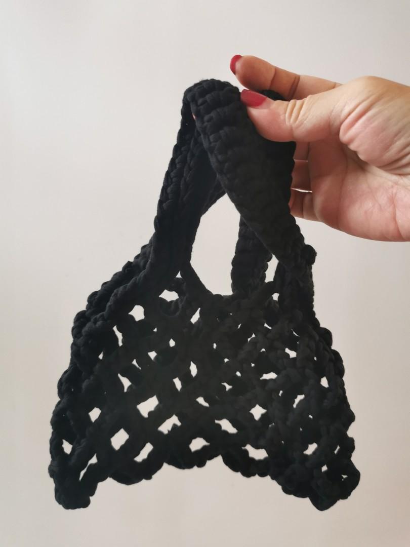 STYLENANDA mini Crochet Bag., Women's Fashion, Bags & Wallets, Tote ...