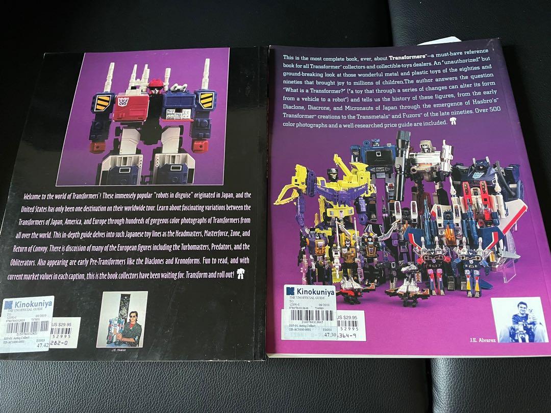 Takara & Hasbro G1 Transformers Ultimate Guide Books, Hobbies & Toys ...