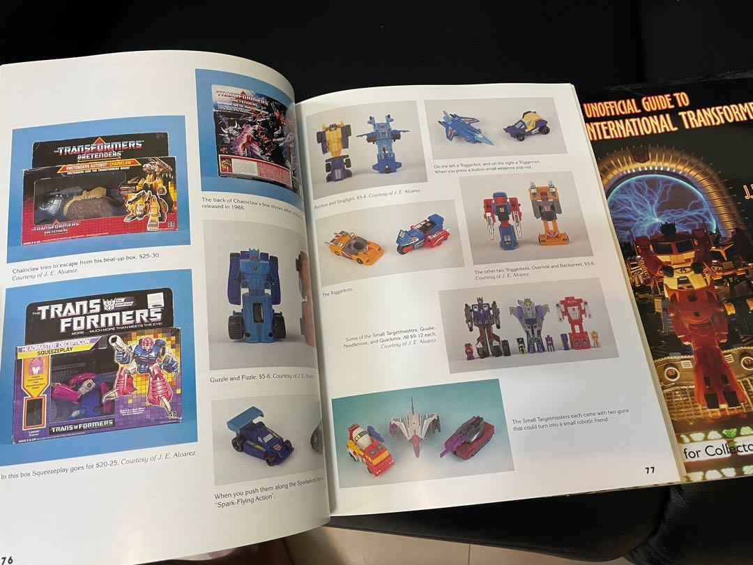 Takara & Hasbro G1 Transformers Ultimate Guide Books, Hobbies & Toys ...