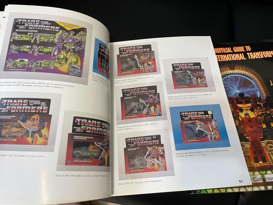 Takara & Hasbro G1 Transformers Ultimate Guide Books, Hobbies & Toys ...