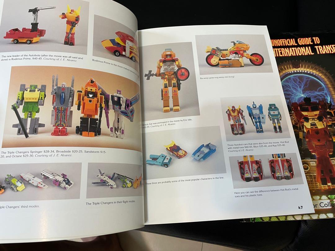 Takara & Hasbro G1 Transformers Ultimate Guide Books, Hobbies & Toys ...