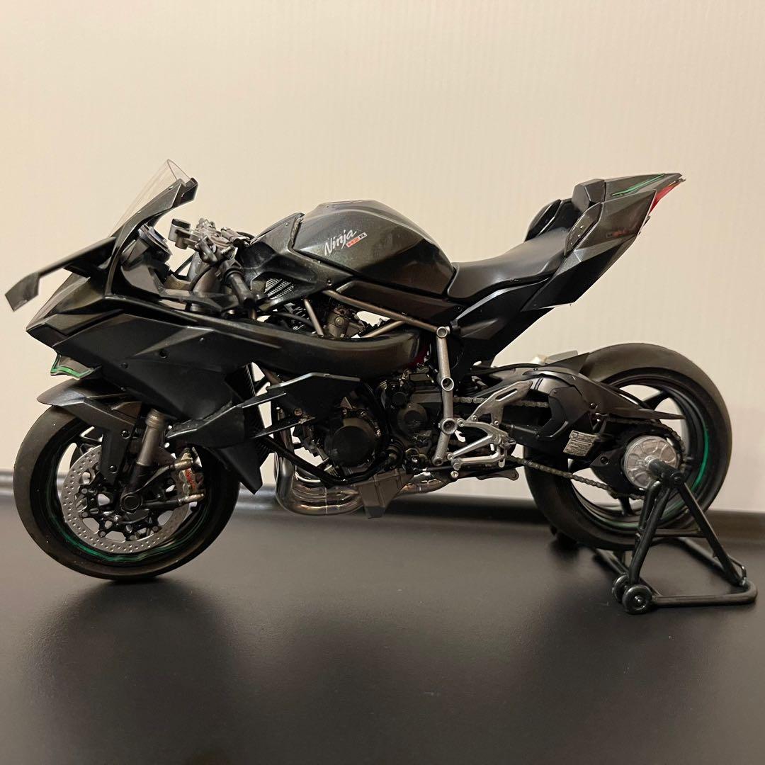 Tamiya 田宮 1/12 Kawasaki Ninja H2R 完成品, 興趣及遊戲, 手作＆自家設計, 文具及工藝 - 手作 ...