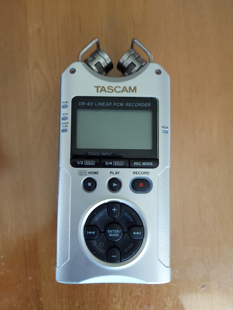 Tascam DR 40 PCM Recorder, Audio, Voice Recorders on Carousell