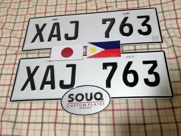 Temporary Virtual Conduction Plate Number, Car Parts & Accessories ...