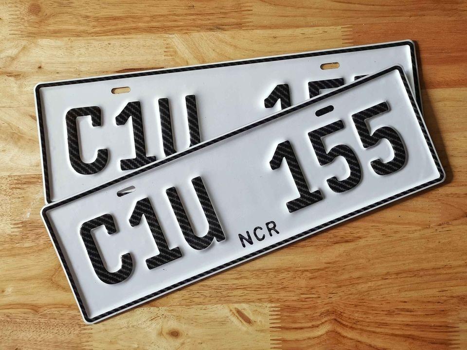 Temporary Virtual Conduction Plate Number, Car Parts & Accessories ...