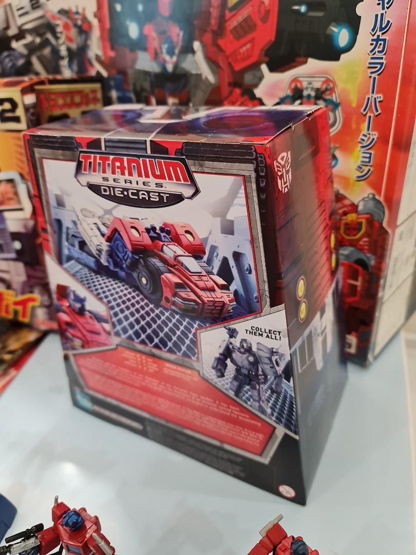 Titanium Series Transformers Jetfire and Optimus Prime, Hobbies & Toys ...