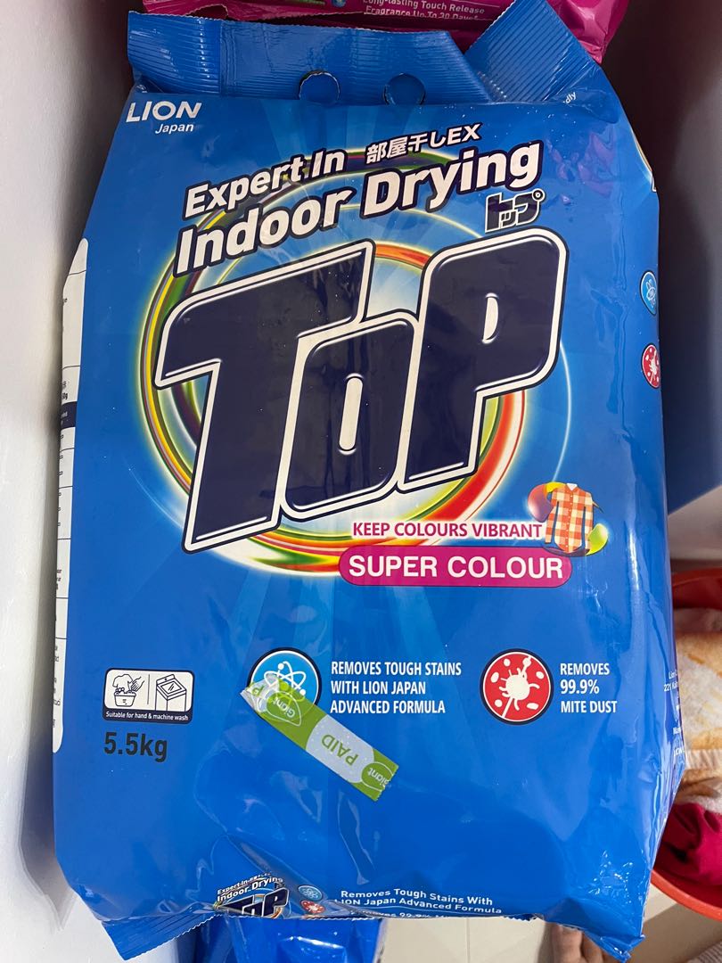 TOP detergent/powder. Laundry powder/detergent. washing machine soap ...