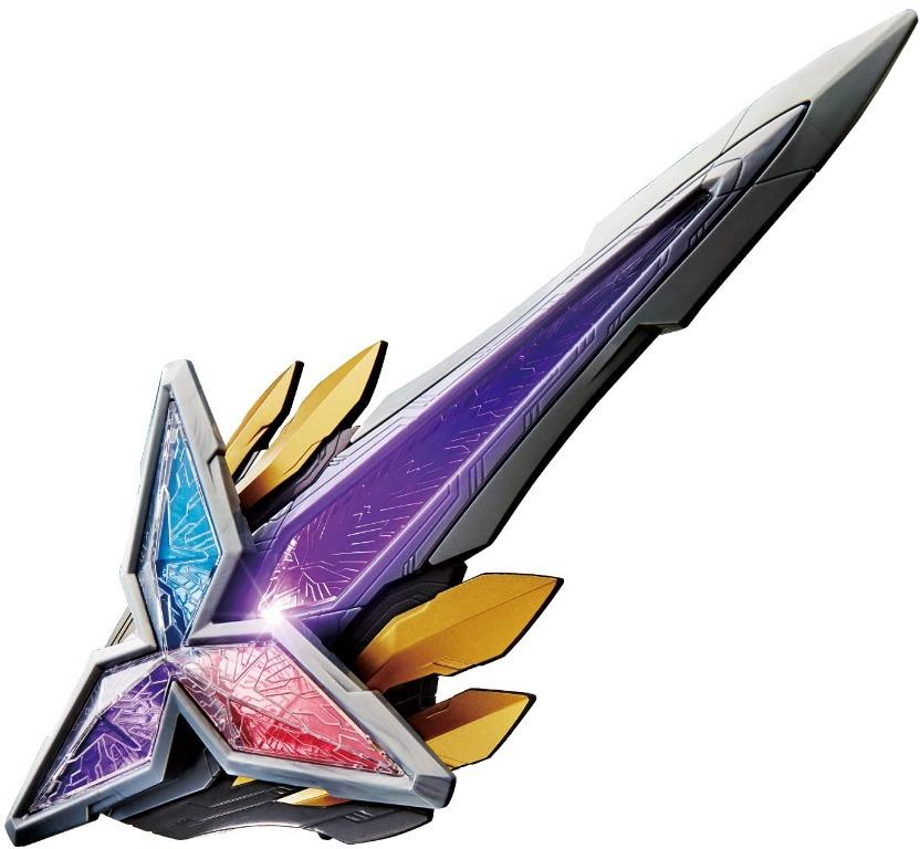 ULTRAMAN TRIGGER: DX Guts Hyperkey Glitter Trigger Eternity Key & DX Glitter Blade Set, Hobbies ...