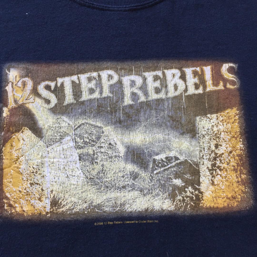 Vintage 2005 Punk Band Tee X 12 Step Rebels, Men's Fashion, Tops & Sets ...