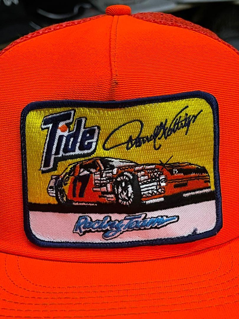 Vintage Nascar Tide Racing Team Darrell Waltrip 17 Trucker Cap, Men's ...
