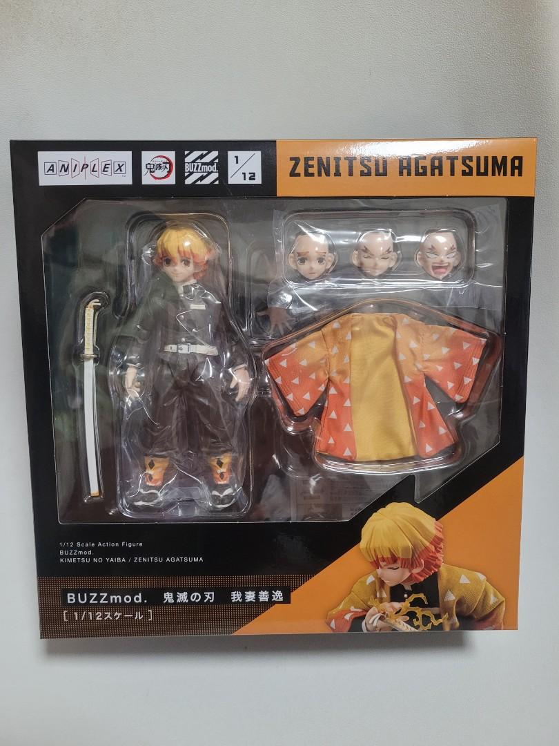 Zenitsu Aniplex Buzzmod Figure Kimetsu no Yaiba, Hobbies & Toys, Toys ...