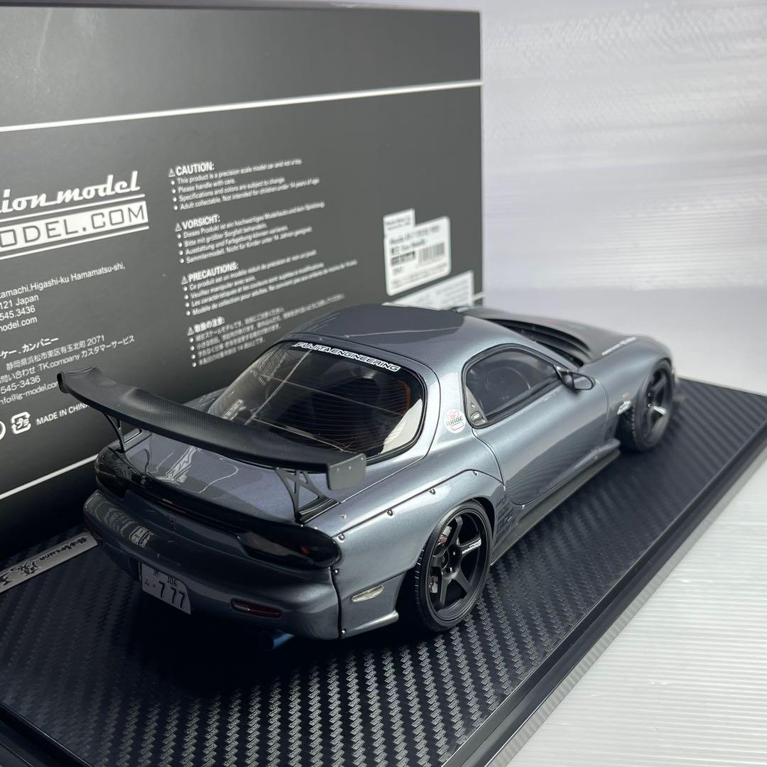 1/18 Ignition Model Mazda RX7 FD3S Feed 魔王, 興趣及遊戲, 玩具 & 遊戲類 - Carousell