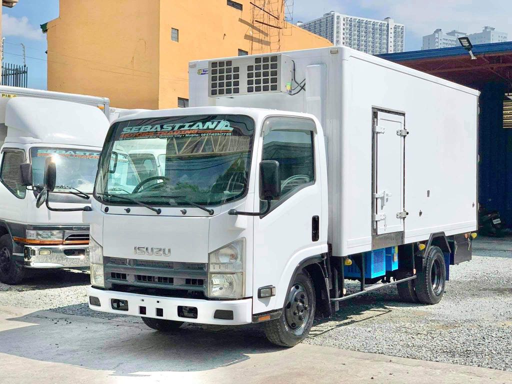 2020 Isuzu Elf Reefer Van 14.5ft. N-Series with Side Door Topre -30 ...