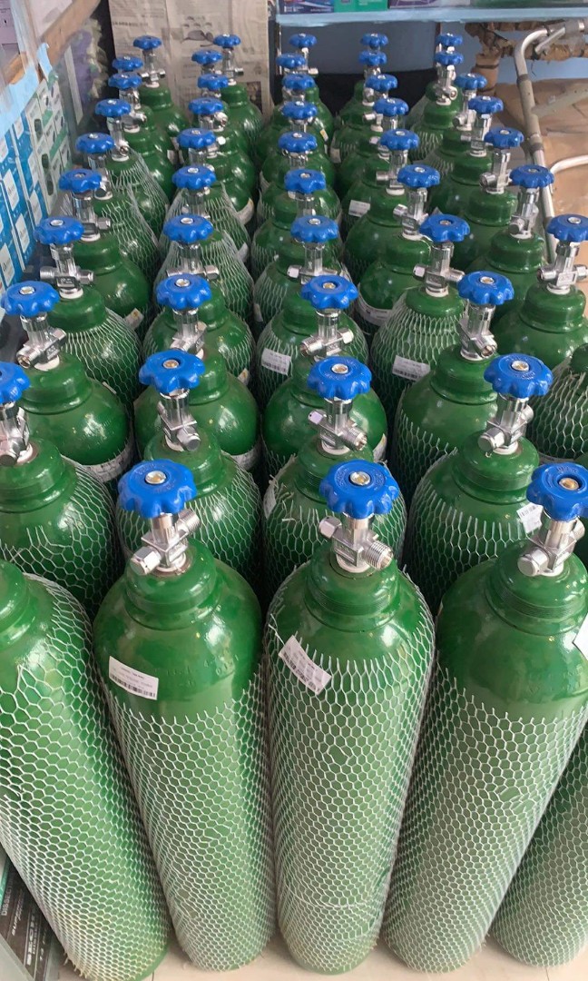 20 LBS.OXYGEN TANK (COMPLETE SET,BRANDNEW), Health & Nutrition, Medical ...