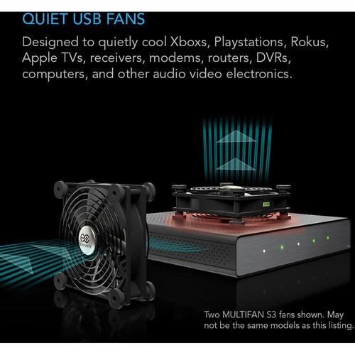 AC Infinity MULTIFAN S5 Dual-Fan Cooling System, Computers & Tech ...