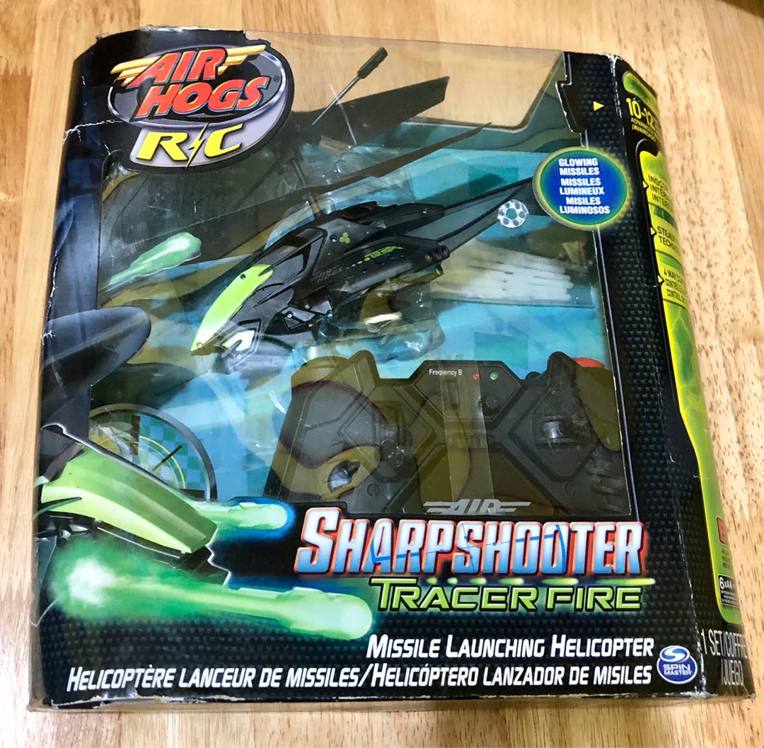 Air hogs R/C sharpshooter tracer fire, Hobbies & Toys, Toys & Games on ...