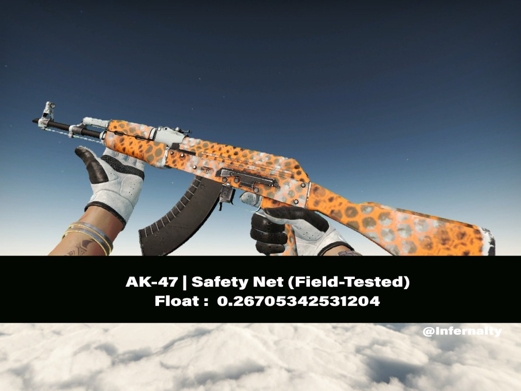 AK-47 Safety Net FT CSGO SKINS KNIVESE, Video Gaming, Gaming ...