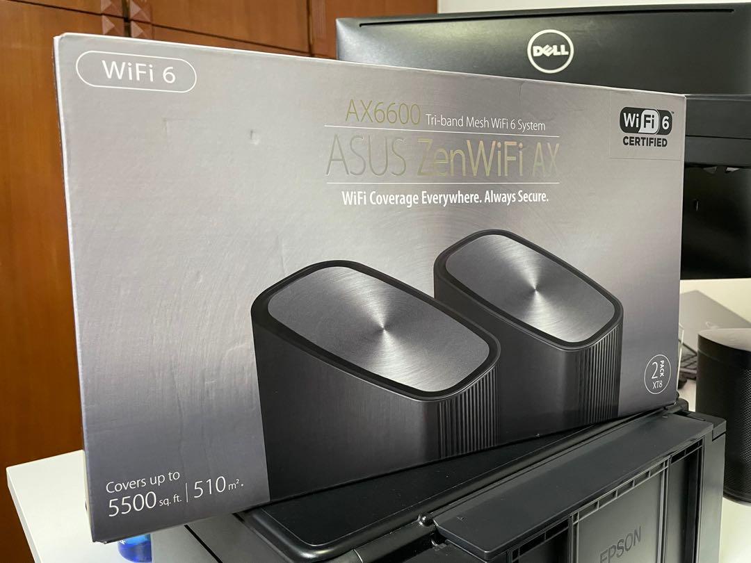 ASUS AX6600 wi-fi 6 Mesh system, Computers & Tech, Office & Business ...