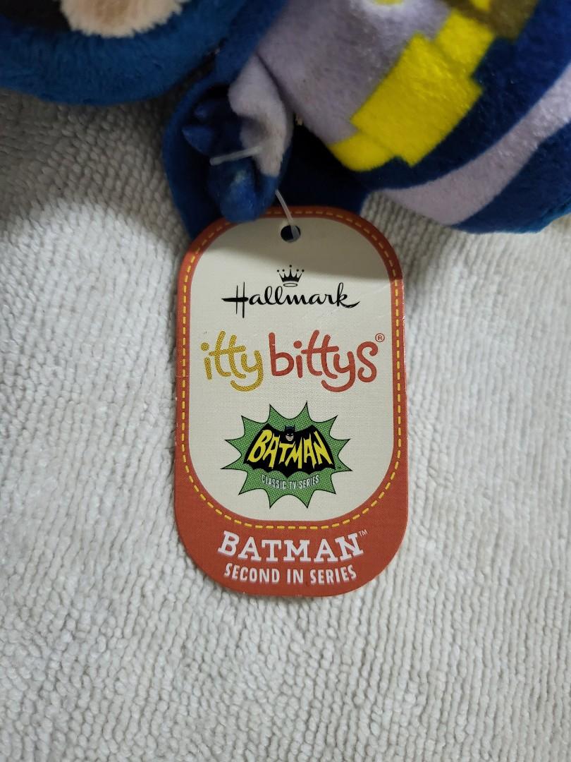 Authentic Rare Hallmark Itty Bittys DC Comics Batman Beanie Plush Soft ...
