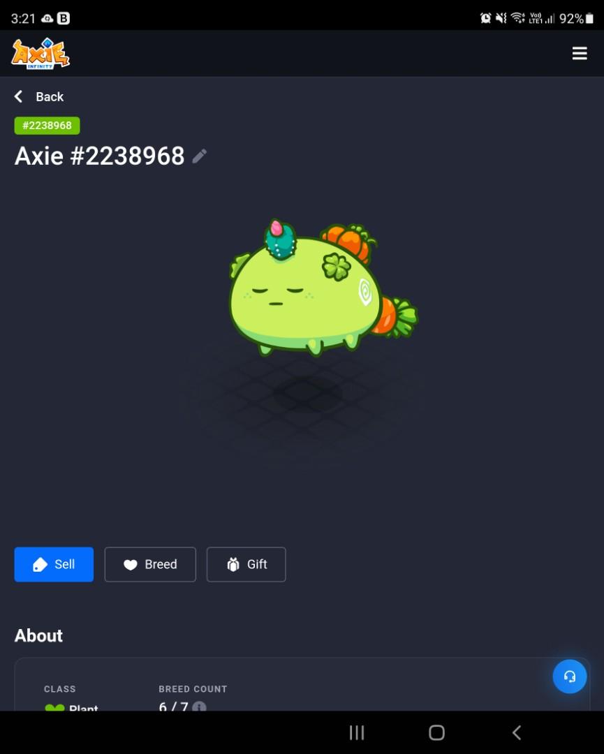 Axie infinity CRITICAL, TANK, ASSASSIN, Video Gaming, Gaming ...