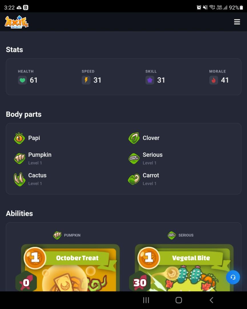 Axie infinity CRITICAL, TANK, ASSASSIN, Video Gaming, Gaming ...