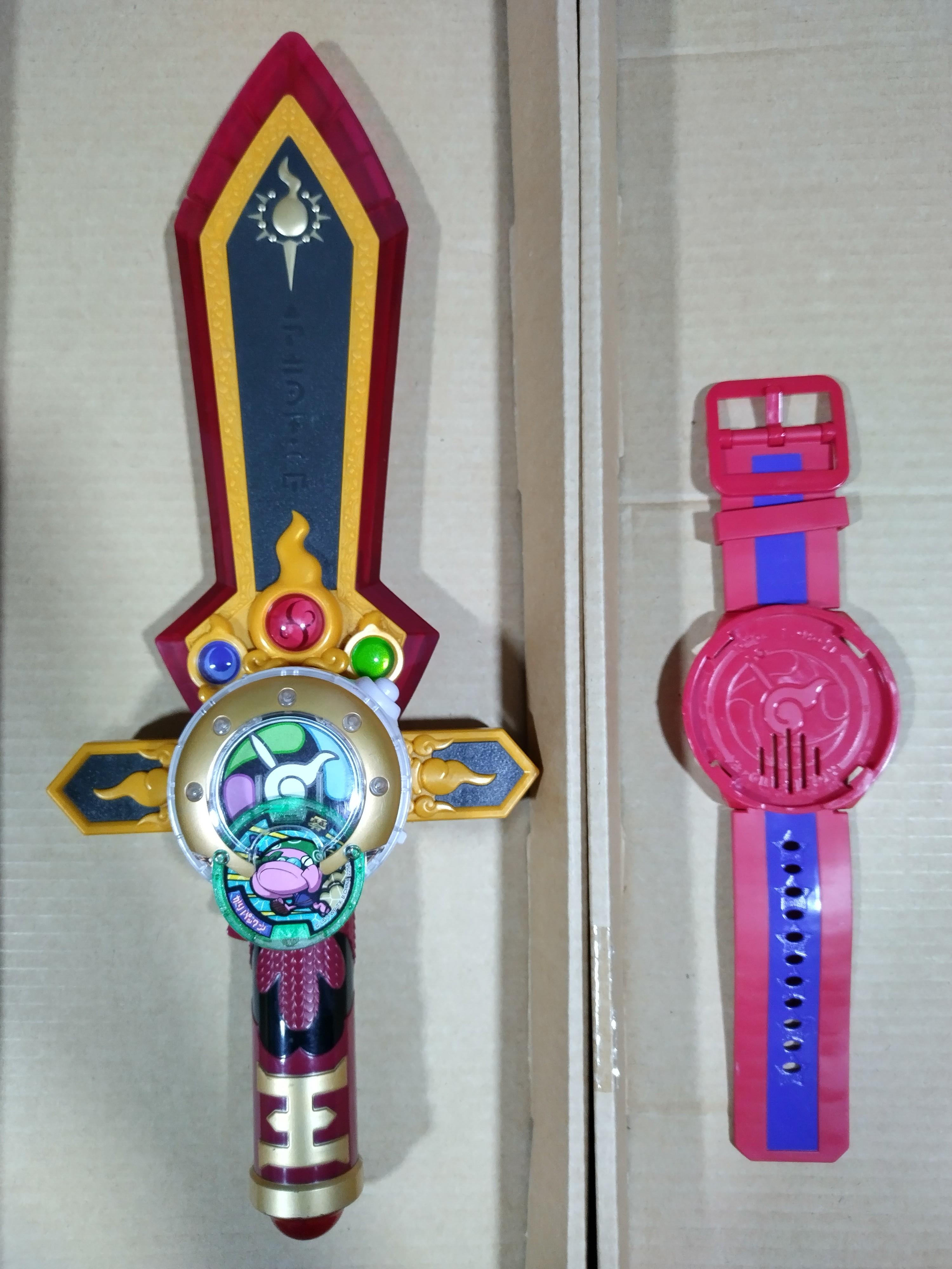 Bandai - Yo-Kai Watch - DX Yokai Watch Dream & DX Enma Blade, Hobbies & Toys, Collectibles ...