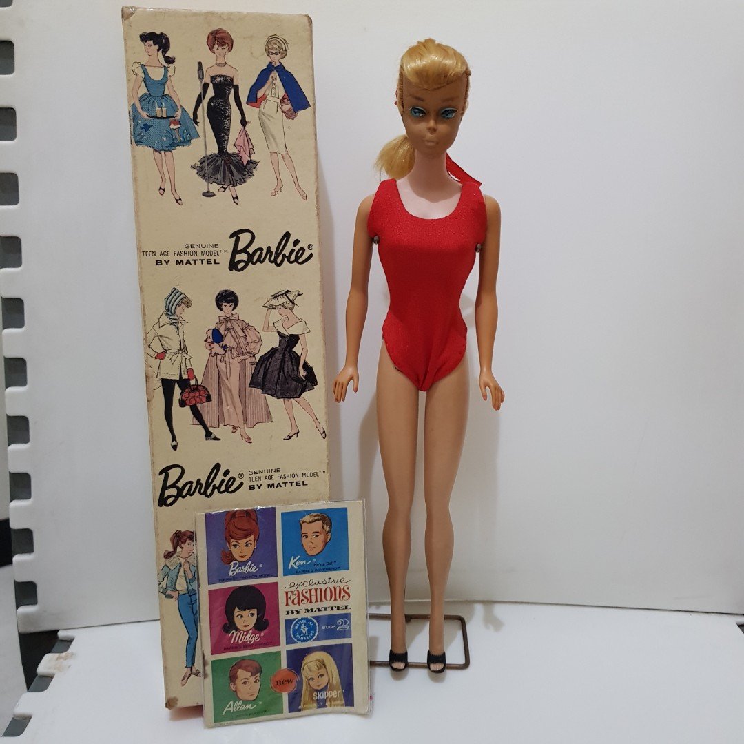 Barbie vintage Swirl ponytail 1964 non repro, Toys & Collectibles ...