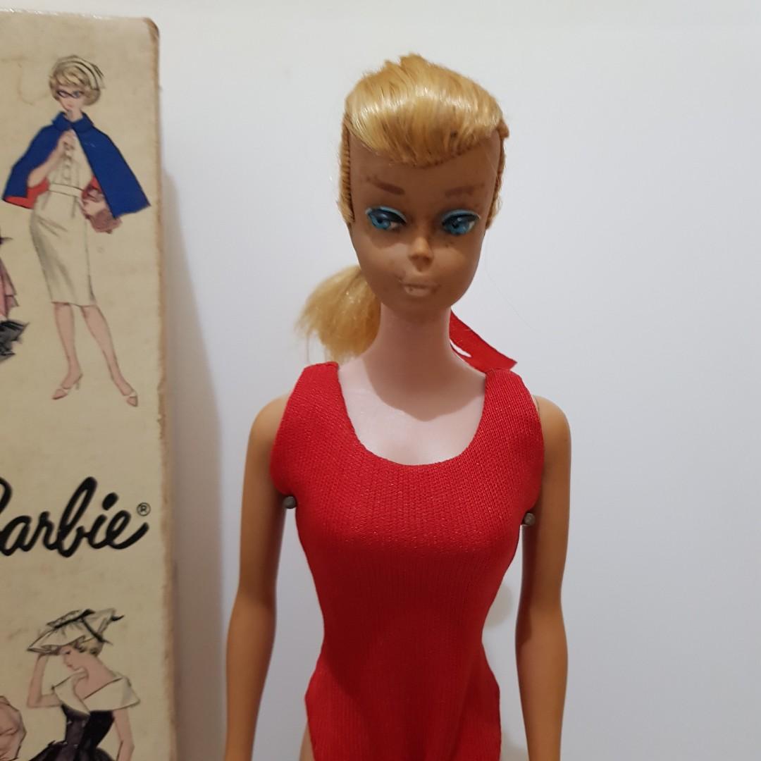 Barbie vintage Swirl ponytail 1964 non repro, Toys & Collectibles ...