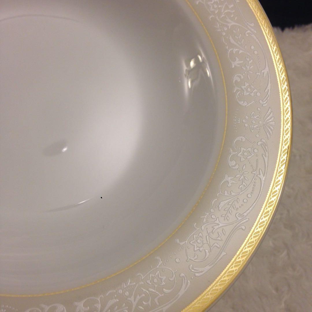 Branded Plate with Gold Design, Furniture & Home Living, Kitchenware ...