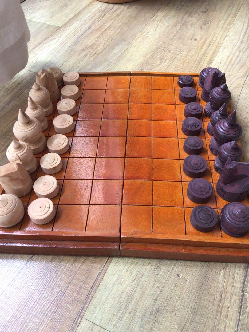 Cambodia chess set., Hobbies & Toys, Toys & Games on Carousell