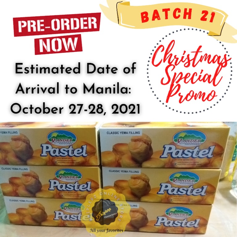 CAMIGUIN VJANDEP CLASSIC YEMA PASTEL - Half Dozen Box (PRE-ORDER ONLY ...