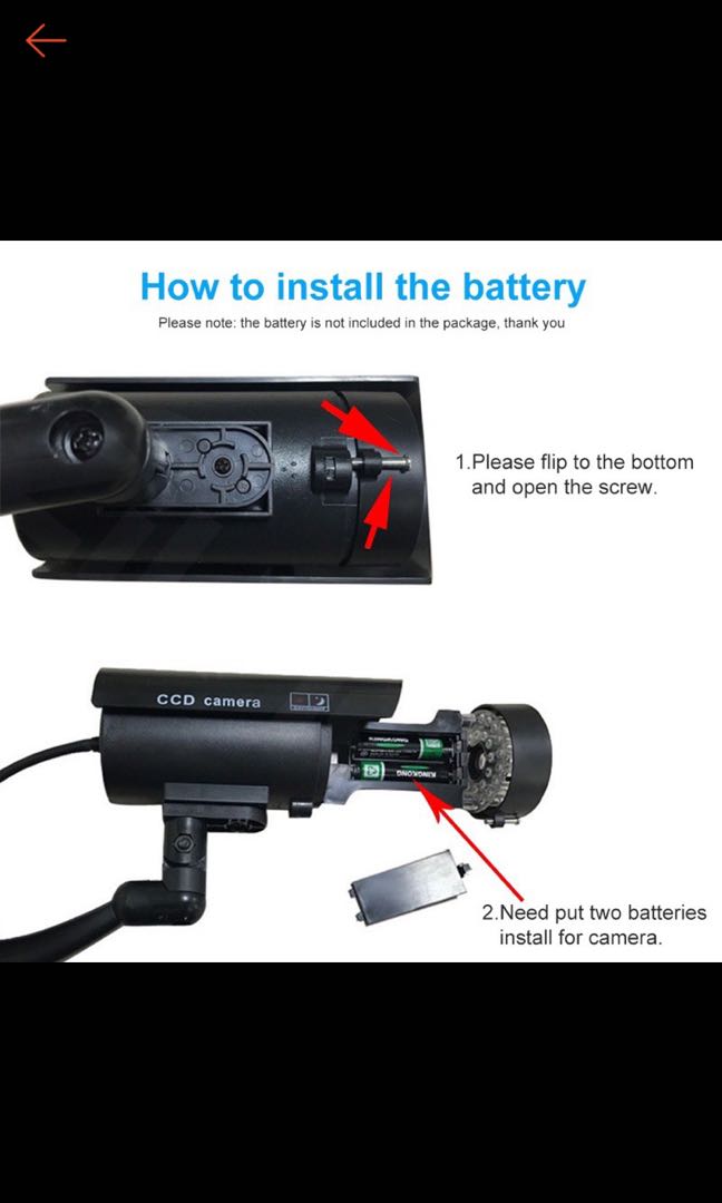 CCTV/Fake/Dummy, Furniture & Home Living, Security & Locks, Security ...