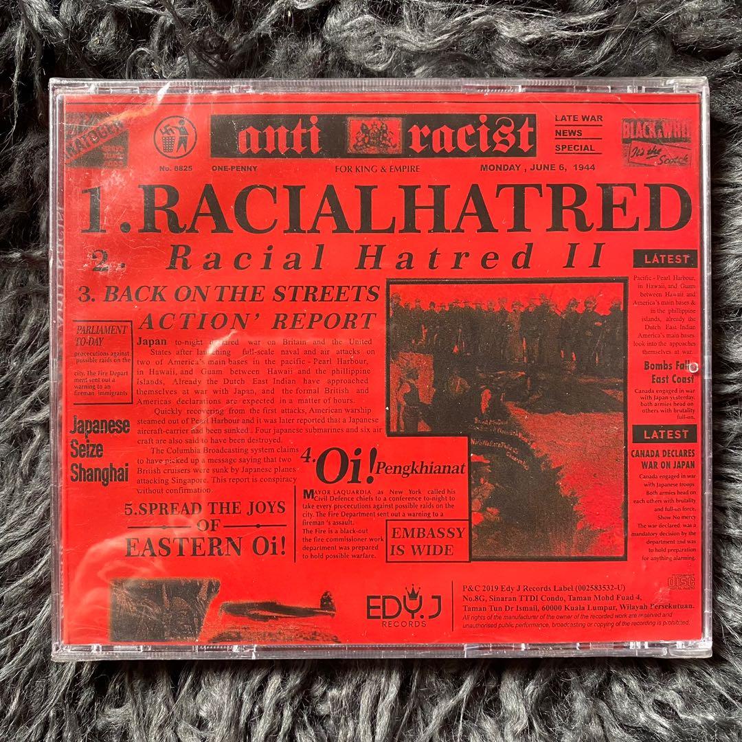 CD ACAB ANTI RACIST, Hobbies & Toys, Music & Media, CDs & DVDs on Carousell