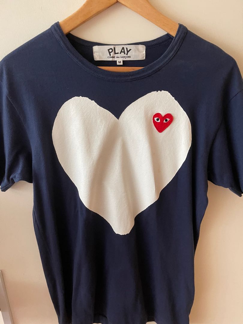 CDG tee, Men's Fashion, Tops & Sets, Tshirts & Polo Shirts on Carousell
