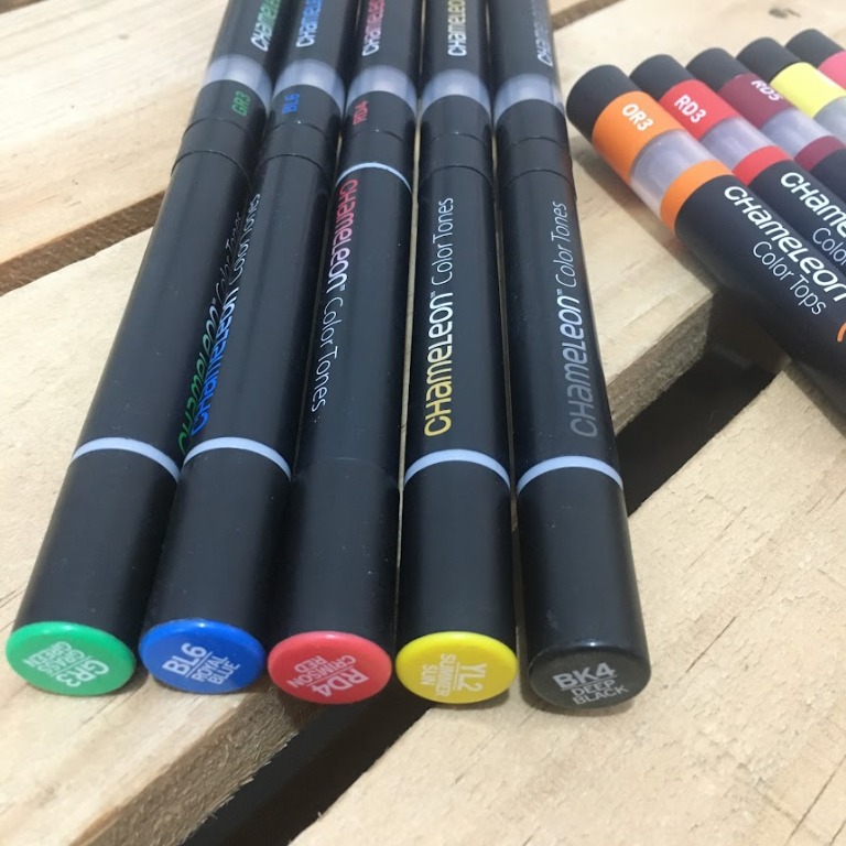 Chameleon Color Tones Marker Set, Hobbies & Toys, Stationary & Craft ...