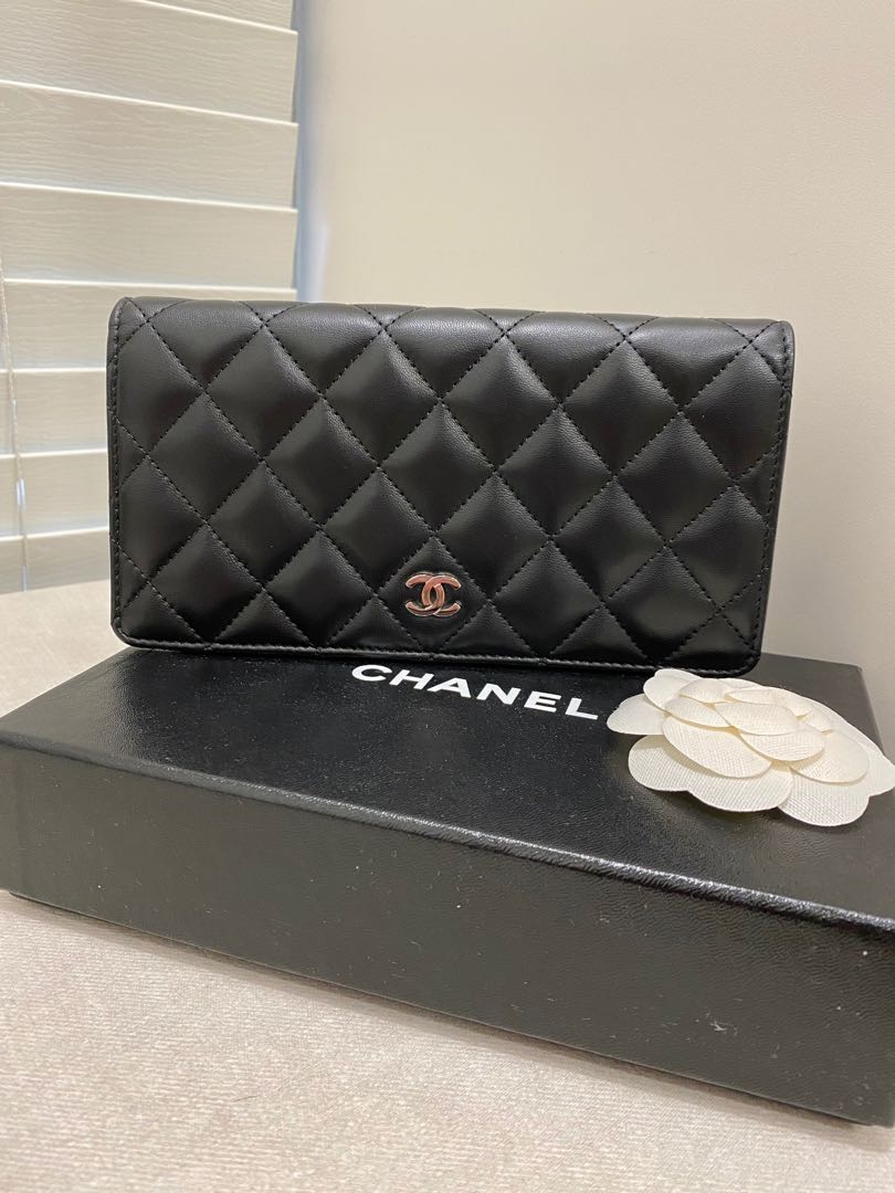 Chanel Classic Long Flap Wallet, Women's Fashion, Bags & Wallets ...