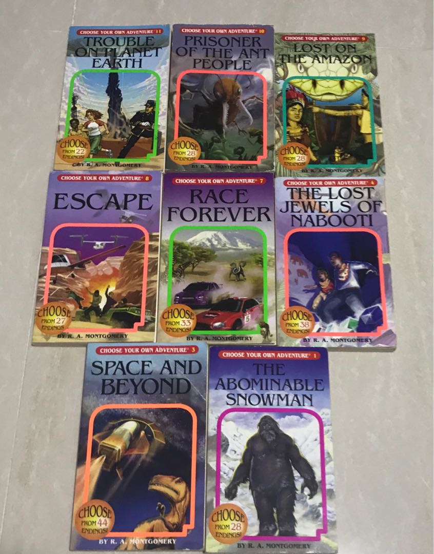 Choose your own adventure series, Hobbies & Toys, Books & Magazines ...
