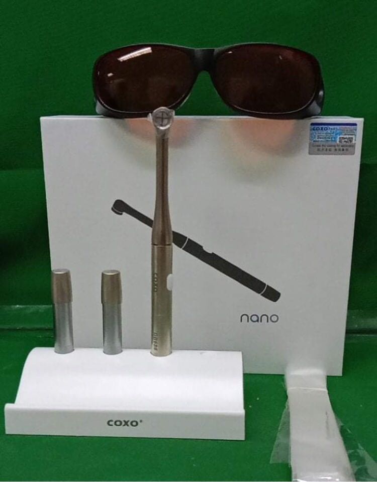 Coxo nano light cure with caries detector, Health & Nutrition, Medical ...