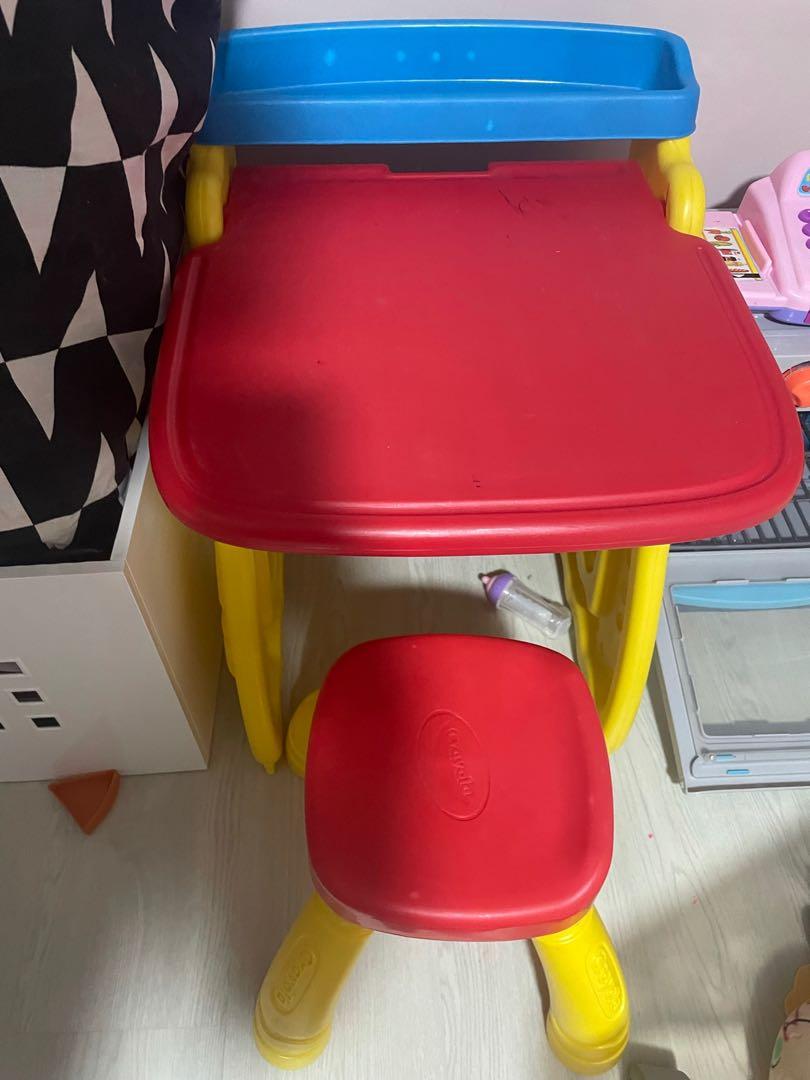 Crayola Art Table, Babies & Kids, Baby Nursery & Kids Furniture, Kids ...
