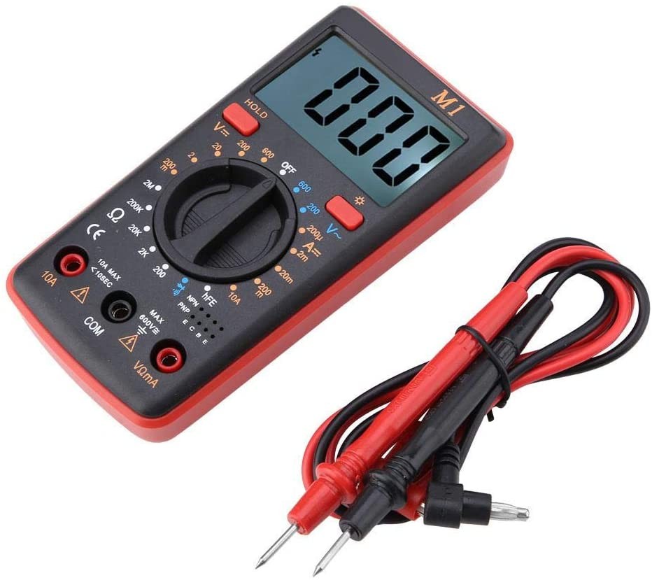 Digital Multimeter, Walfront ANENG M1 Digital Multimeter Backlight LCD ...