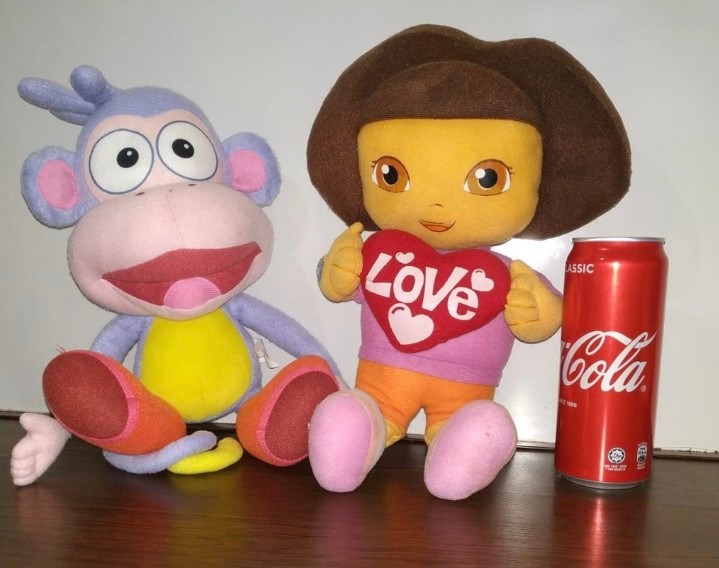 Dora and boots plushie, Hobbies & Toys, Toys & Games on Carousell