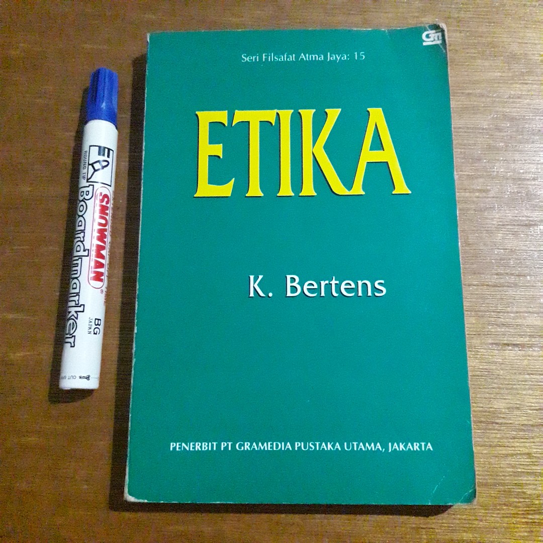 Etika-K. Bertens, Buku & Alat Tulis, Buku di Carousell
