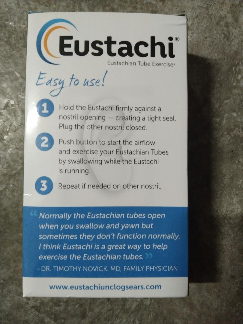 Eustachian Tube Exerciser (Eustachi), Health & Nutrition, Medical ...