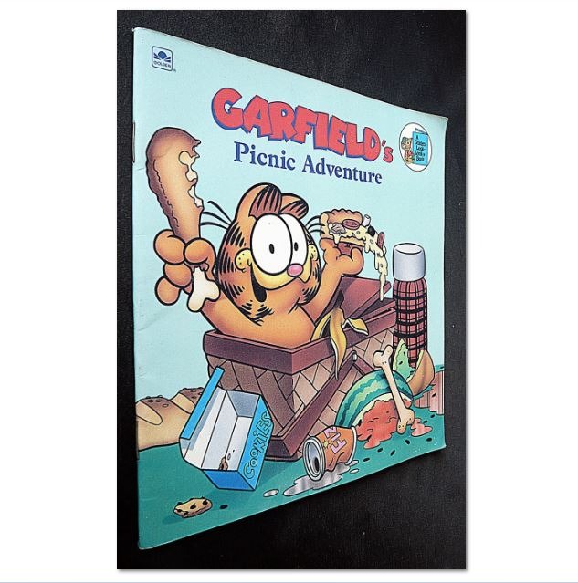 Garfield's Picnic Adventure Book, Hobbies & Toys, Books & Magazines ...